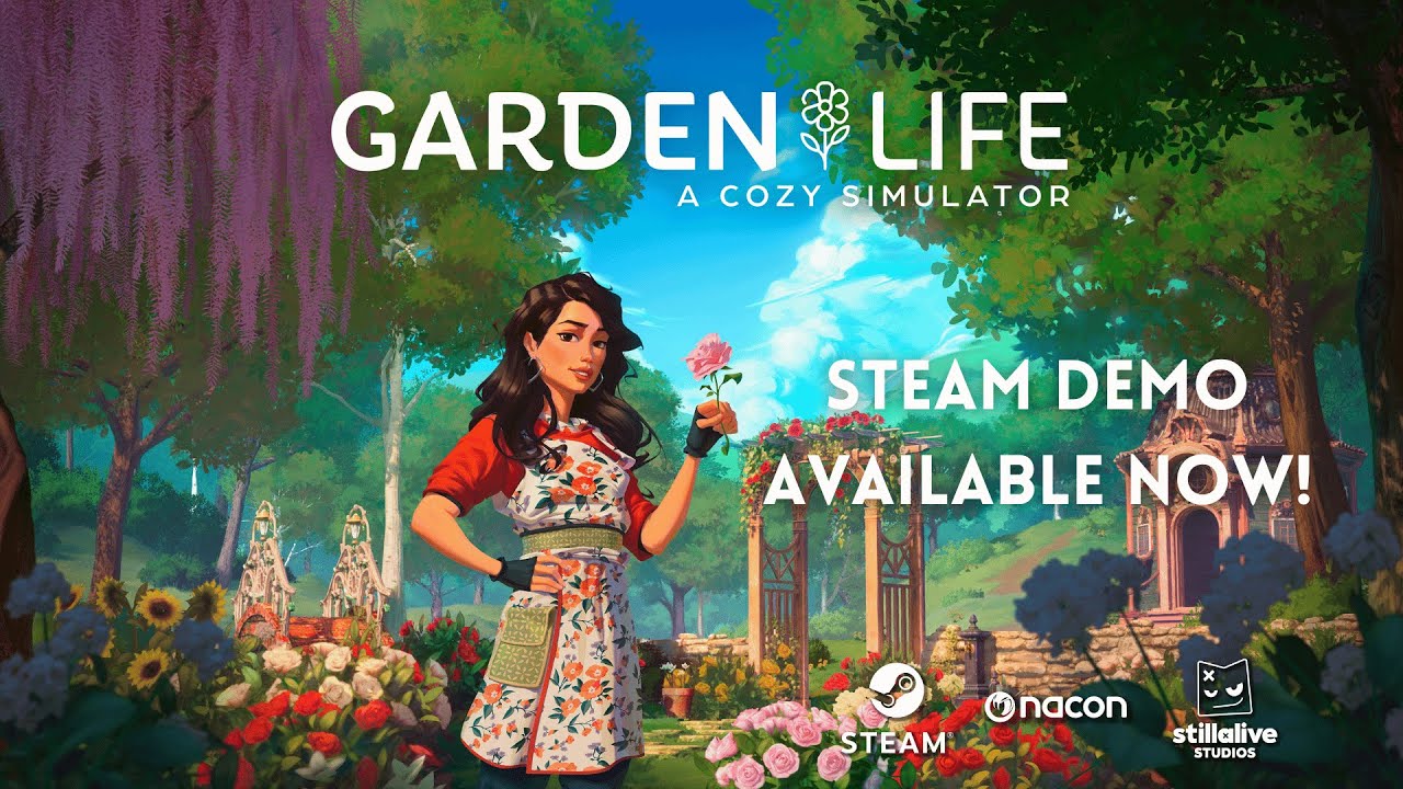 Garden Life: A Cozy Simulator | Steam Fest Demo Trailer - YouTube