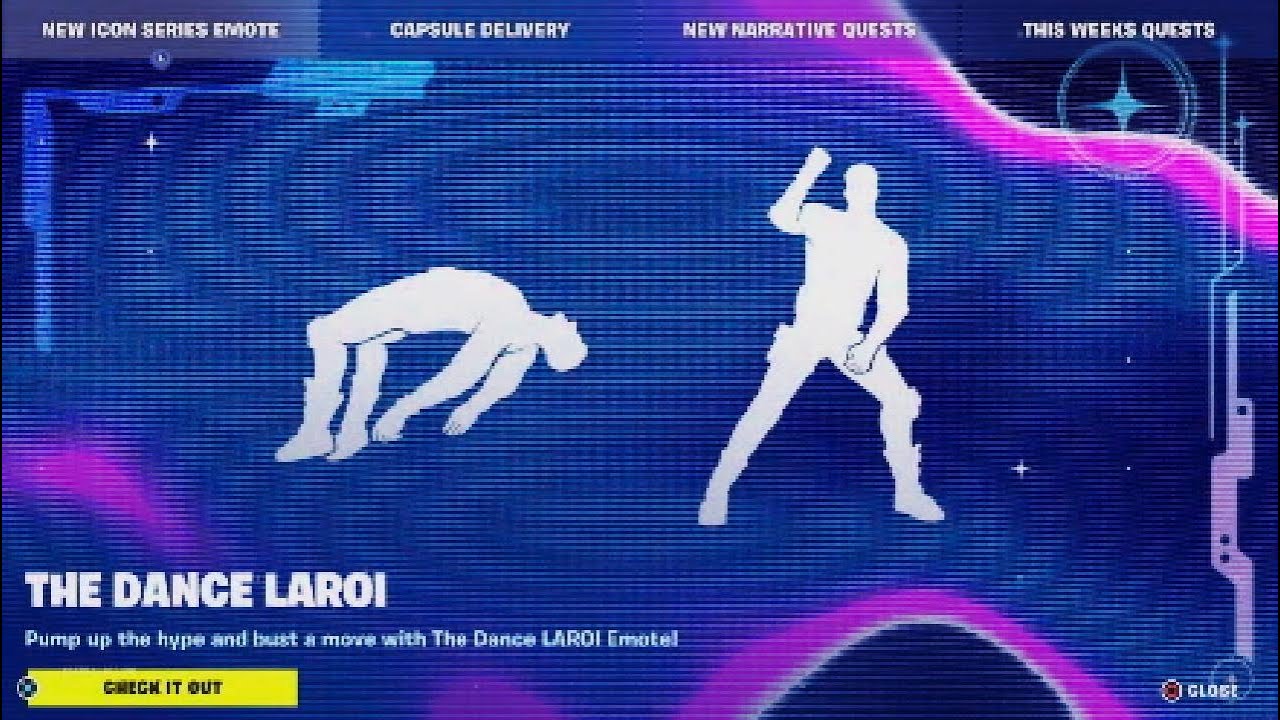 *NEW* The Dance Laroi - ALL New Kid Laroi Dance Emotes - Fortnite C4S1 ...