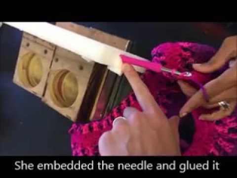 Crochet one handed - YouTube