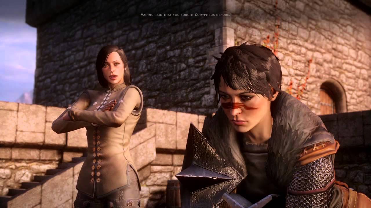 Dragon Age Inquisition: Aggro Hawke meets aggro inquisitor - YouTube