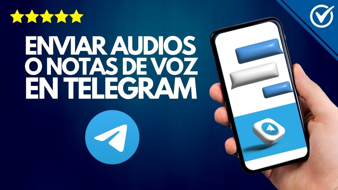 ¿Cómo ENVIAR audios o notas de voz en TELEGRAM? 🎤 Aprende a enviar ...