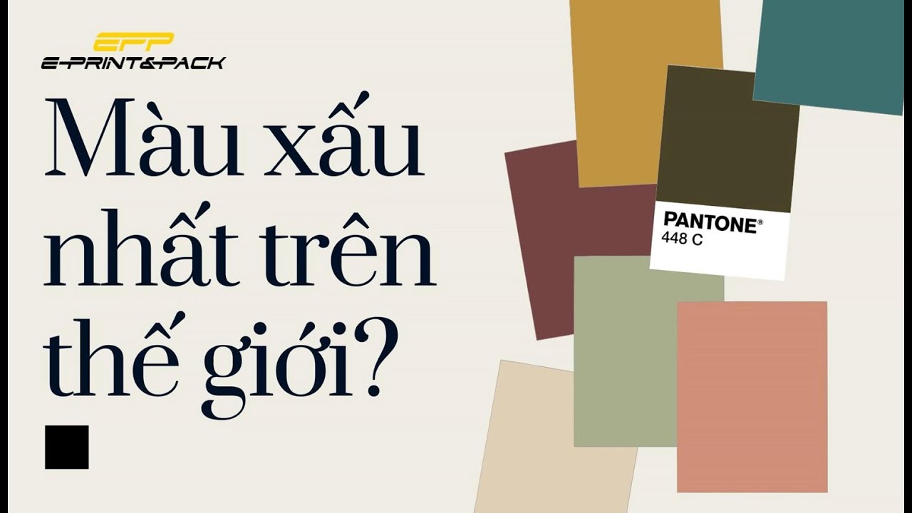 PANTONE 448 C: MÀU XẤU NHẤT TRÊN ĐỜI? | MEET PANTONE 448 C, "THE WORLD ...
