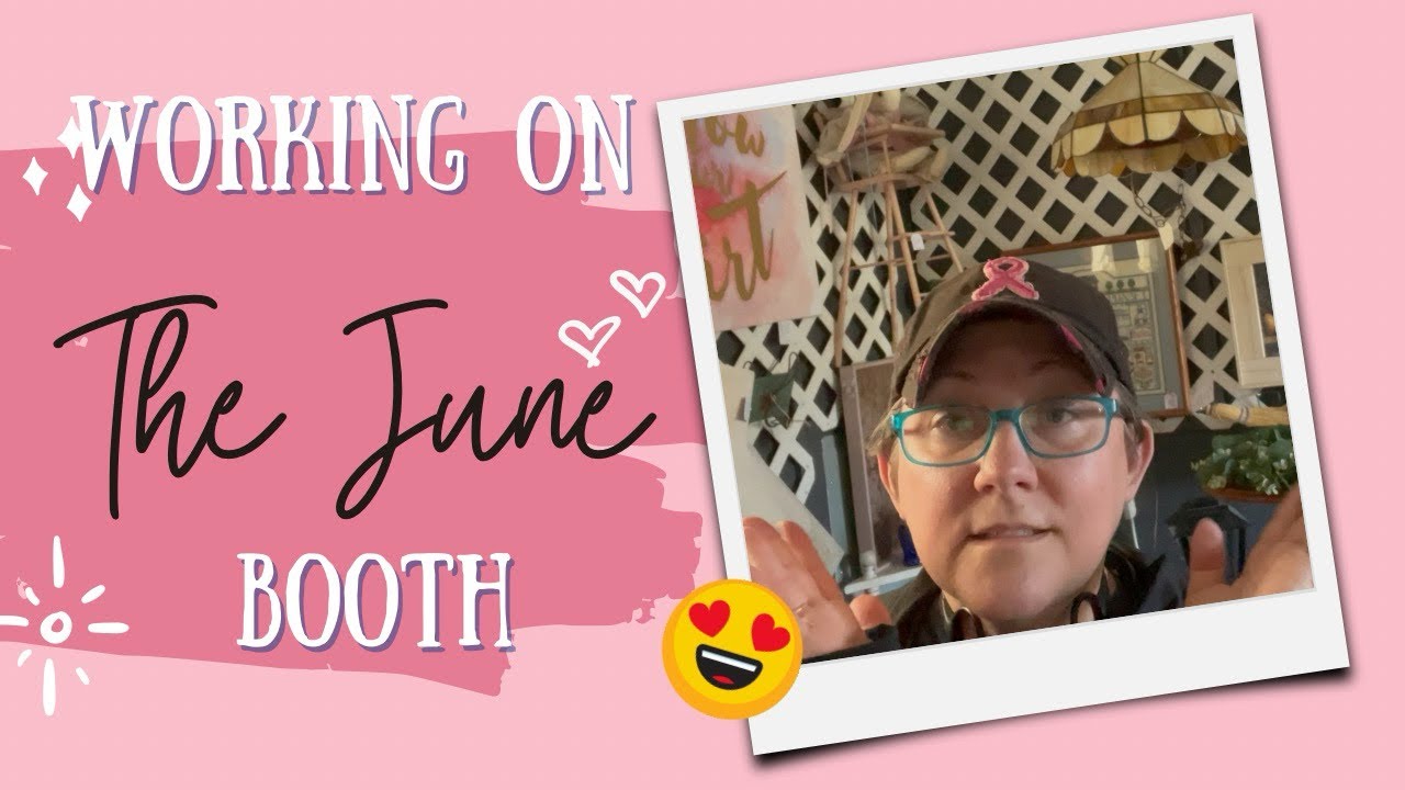 Working on the June booth - YouTube