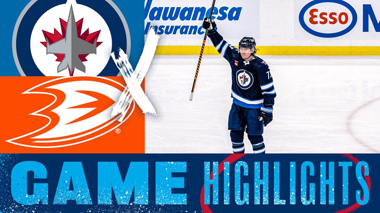 Winnipeg Jets vs. Anaheim Ducks - Game Highlights - YouTube
