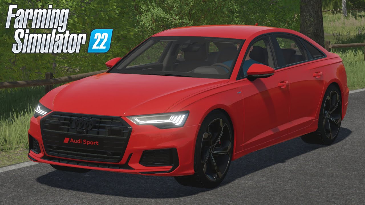 FS22 - Audi A6 Limousine - Car mod for Farming Simulator 2022 Roleplay ...