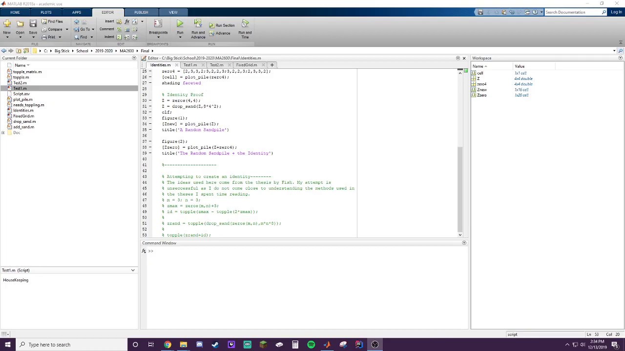 A Project on the Abelian Sandpile Model - YouTube