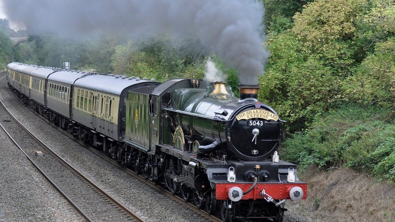 Vintage trains - the Shakespeare express - 5043 earl of mount edgcumbe ...