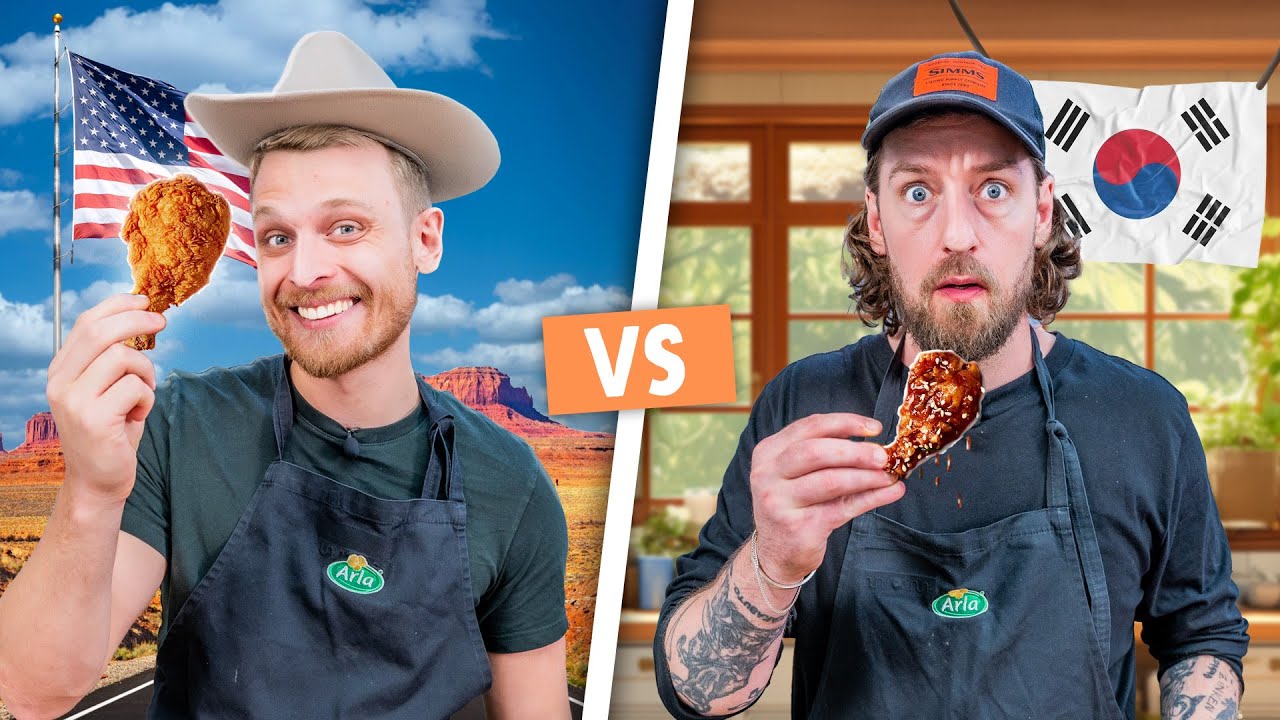 USA vs KOREA | FRIED CHICKEN | RMM JONAS - YouTube