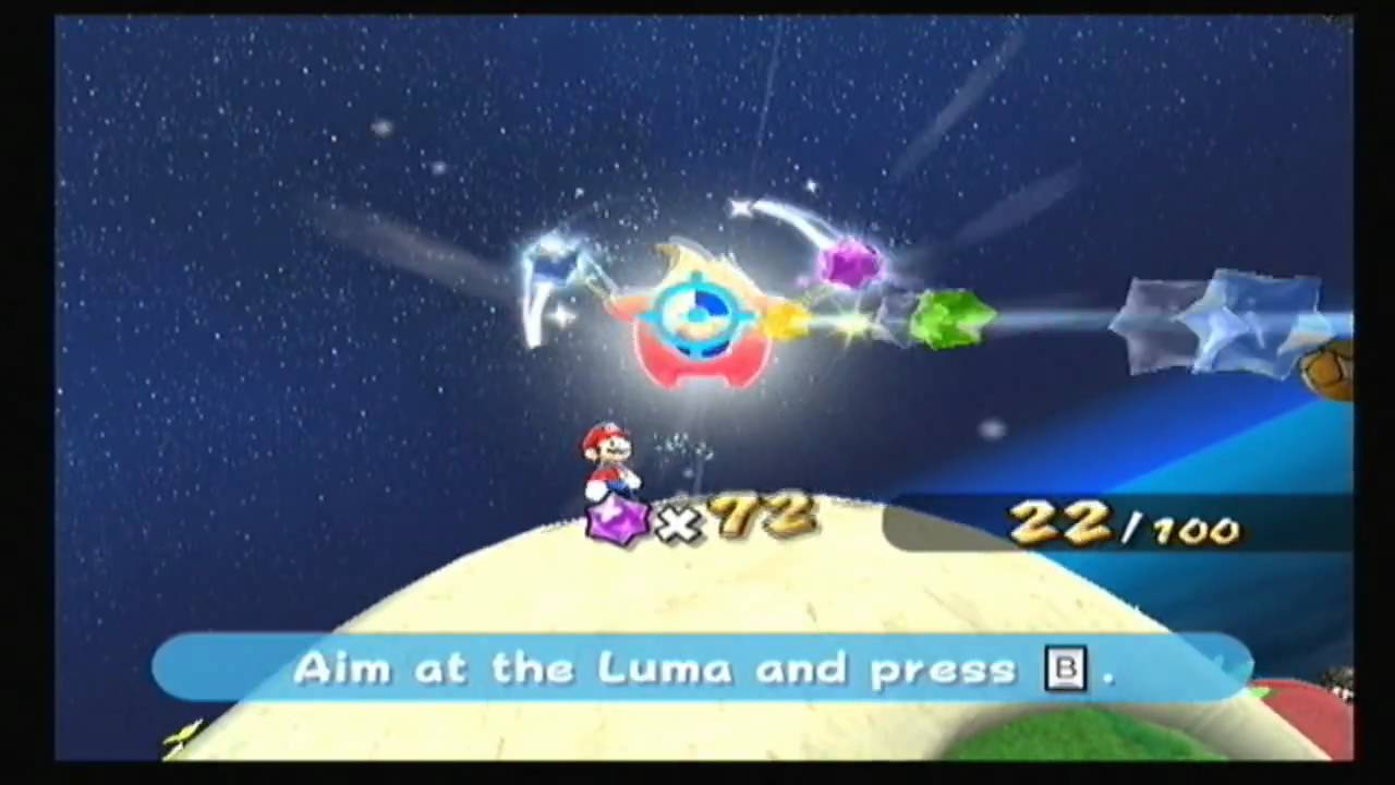 Super Mario Galaxy - Good Egg Galaxy - A Snack of Cosmic Proportions ...