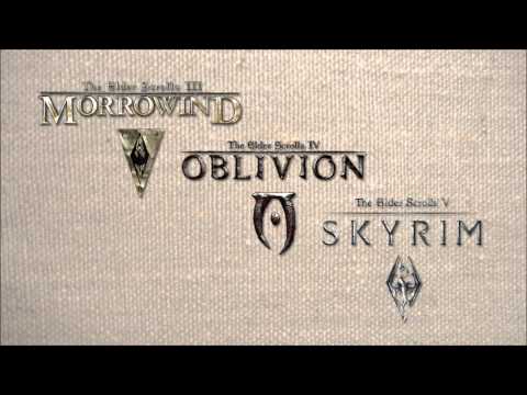 The Elder Scrolls III - V Main Themes - Morrowind, Oblivion, Skyrim