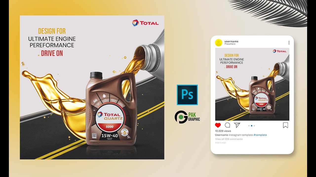 A Step-by-Step Guide to Designing Product Ads in Photoshop - YouTube