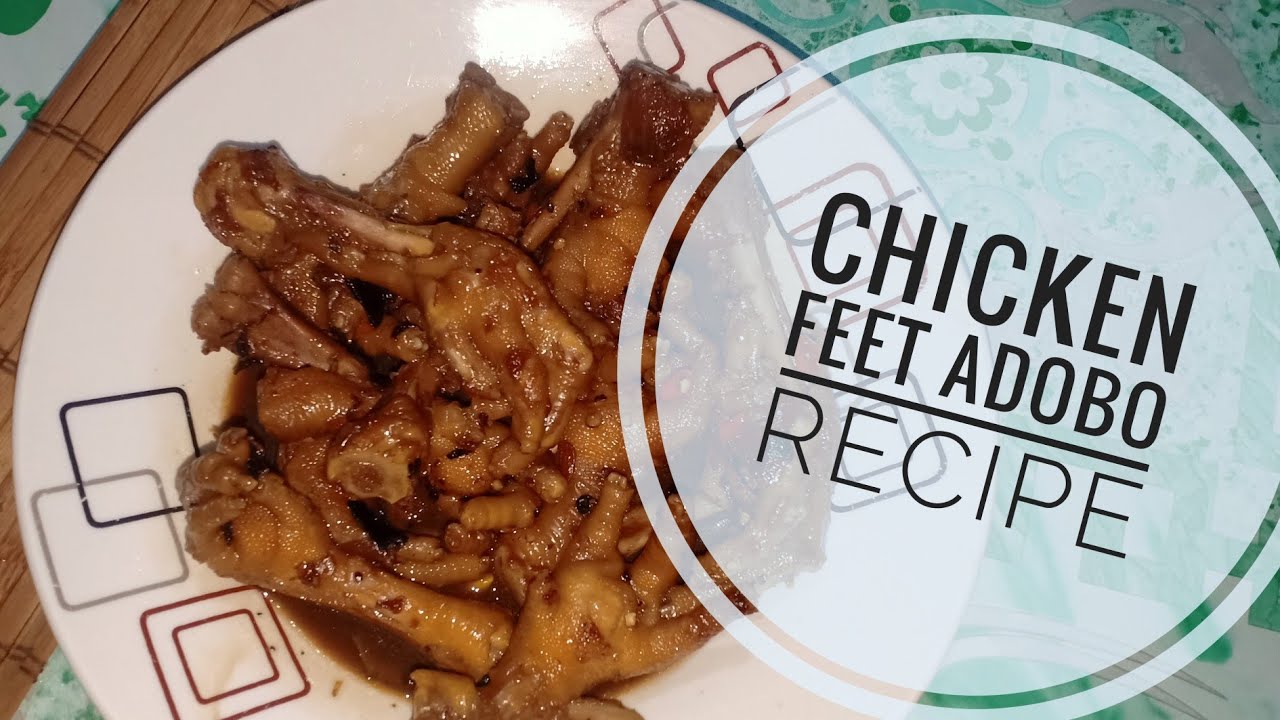 Chicken Feet Adobo | Adobong Adidas | Adobong Paa ng Manok - Ekim World ...