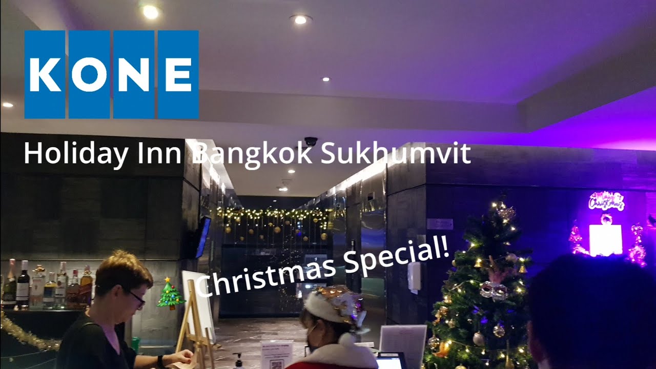 KONE lifts at Holiday Inn Bangkok Sukhumvit - YouTube