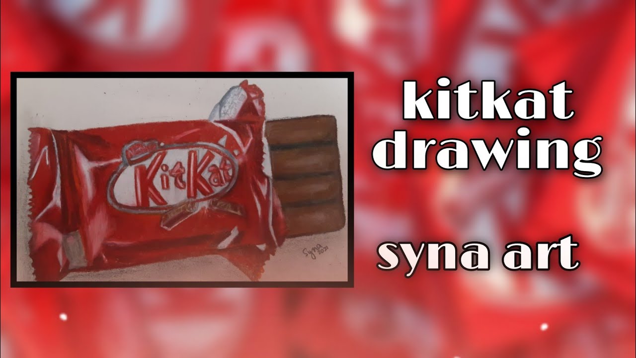 *KitKat* drawing by prismacolors…Syna Art - YouTube