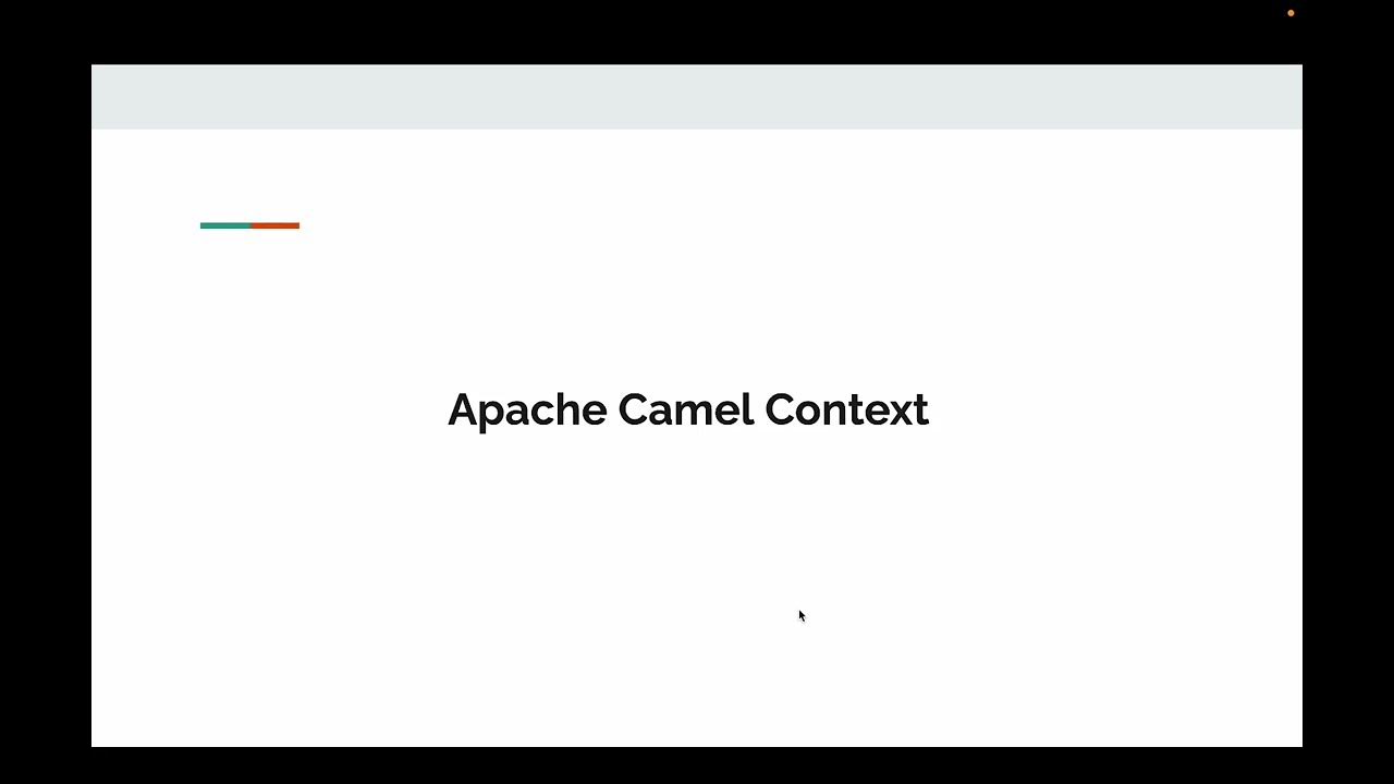 5. Apache Camel Context - YouTube