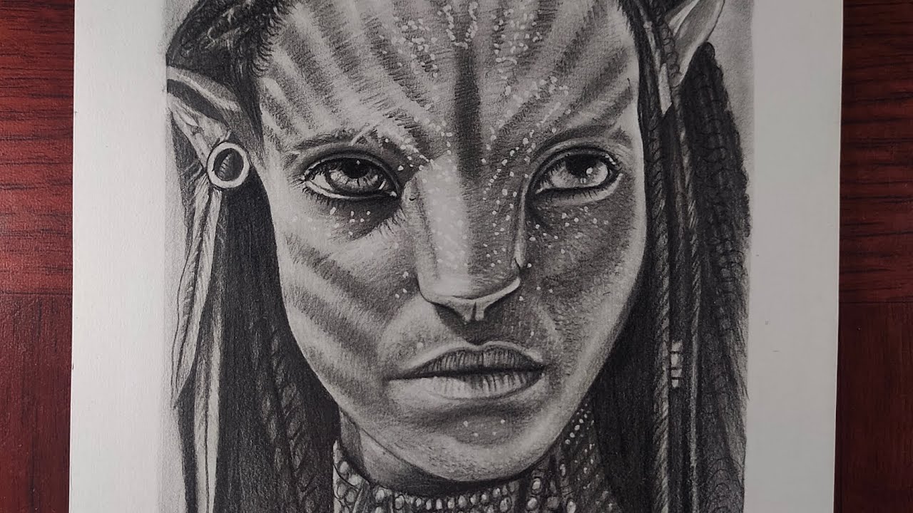 How To Draw Avatar The Way Of water - YouTube