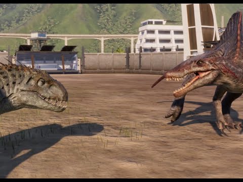 Indominus REX VS Dinosaurs - Jurassic World Evolution 2 - Freddy