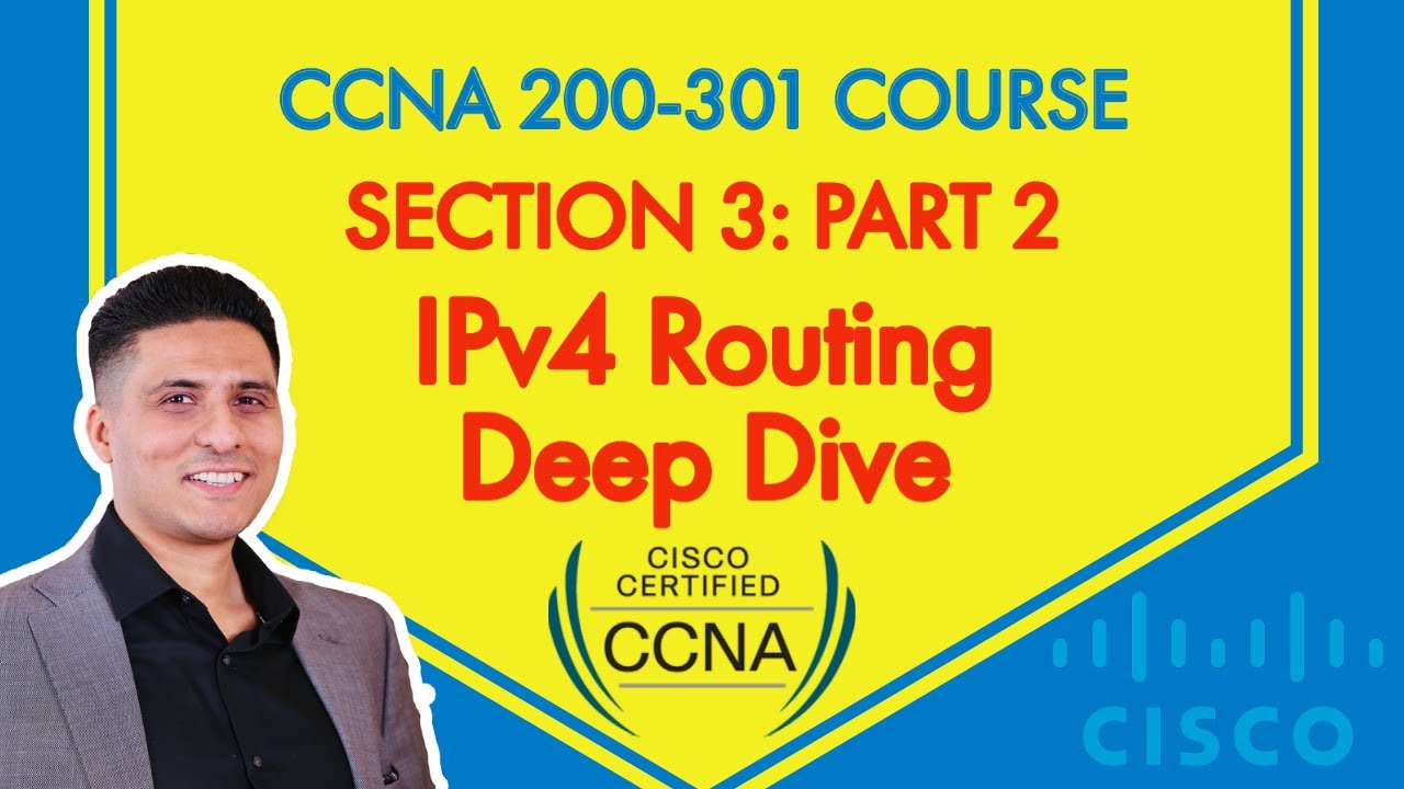 CCNA 200-301 Course - Section 3: Part 2 - What is IP Routing? - YouTube