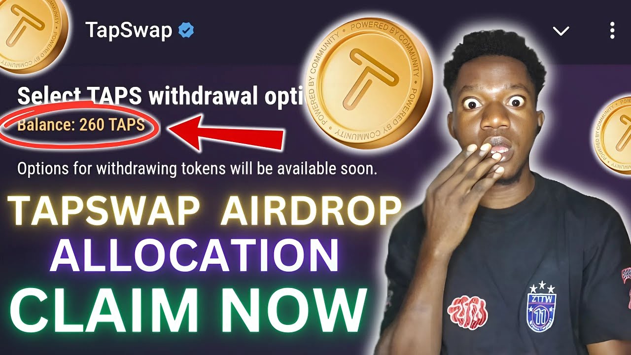 Tapswap airdrop allocation finally here | Tapswap claim and latest ...