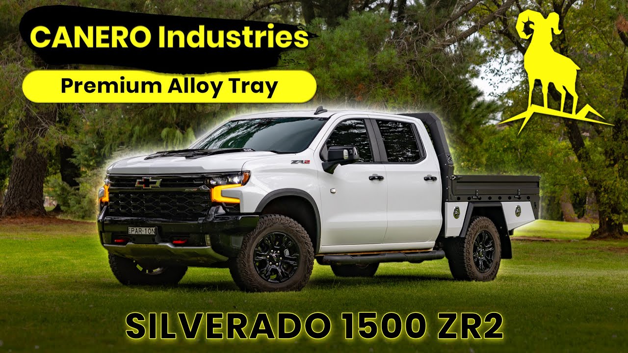 Chevy Silverado 1500 ZR2 - Premium Alloy Tray - YouTube