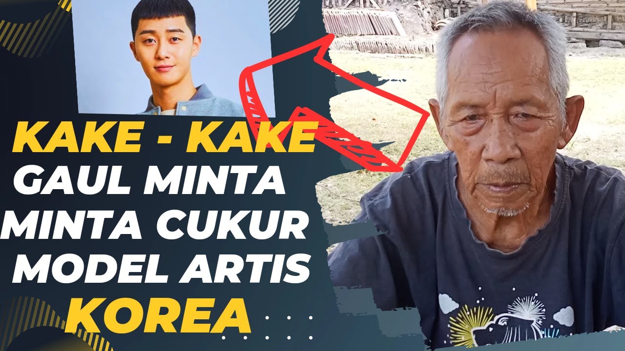 Kake - kake gaul minta cukur model cepak biar kaya artis korea terbaru ...