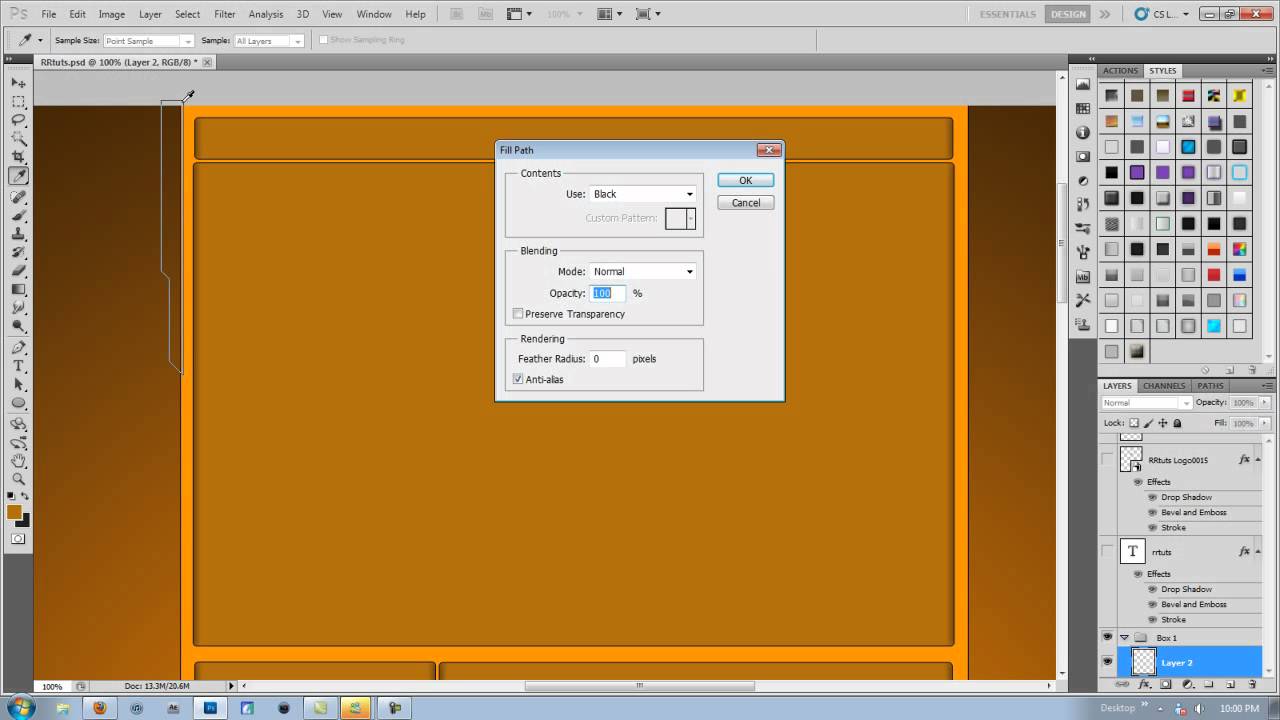YouTube Background Boxes | Photoshop Tutorial (Outdated) - YouTube