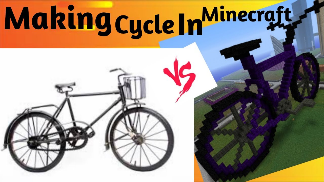 Making Bicycle in Minecraft || 🚲 || A3, A5, A6,A7,J2,J5,J7,S5,S6,S7,S9 ...
