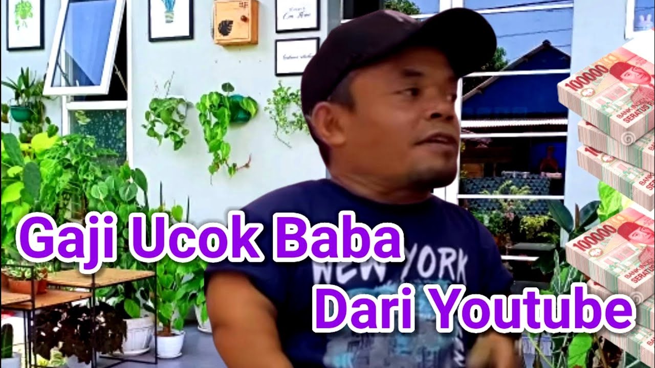 Penghasilan Ucok Baba Dari Youtube - YouTube