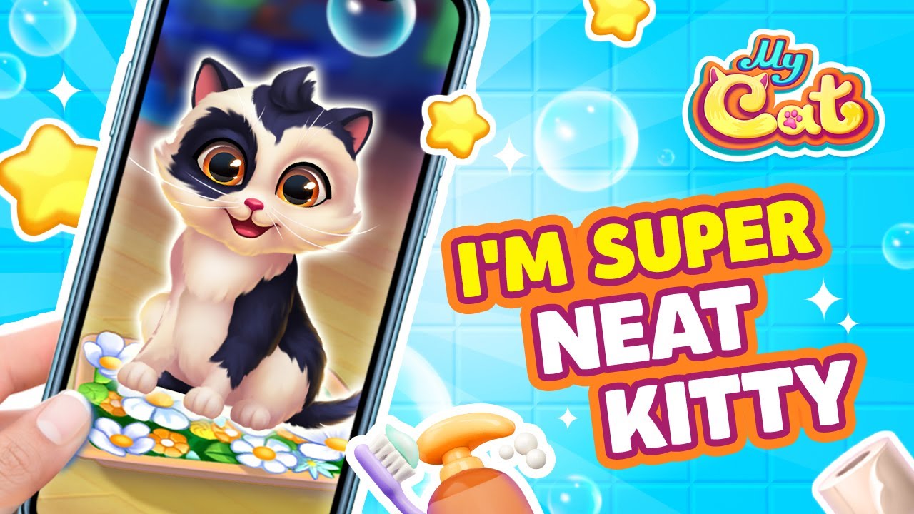 My Cat | Kitty is super neat 😻 - YouTube