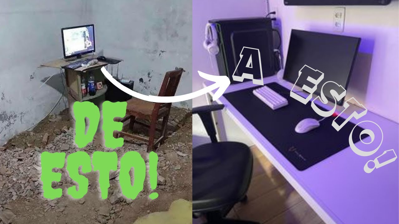 como mejorar tu setup gaming o de productividad - YouTube