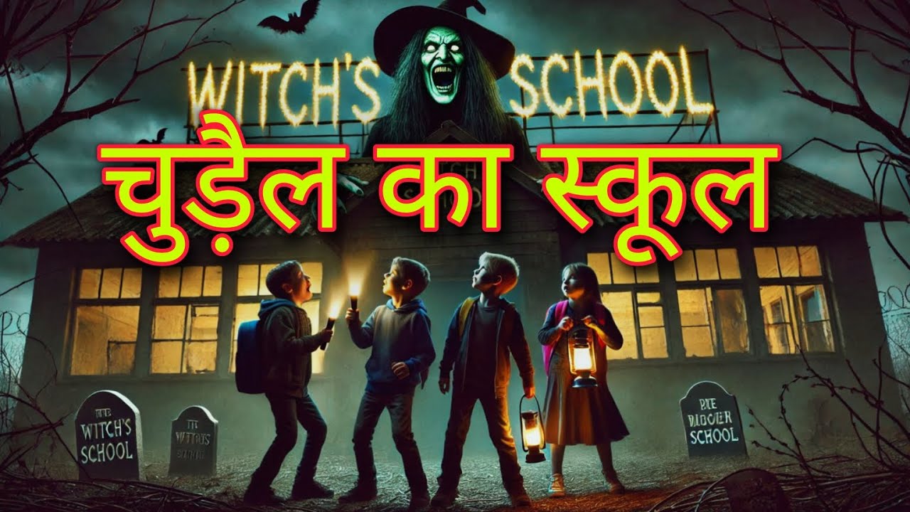 चुड़ैल का स्कूल | Horror story | Bhoot wala cartoon | Chudail story ...