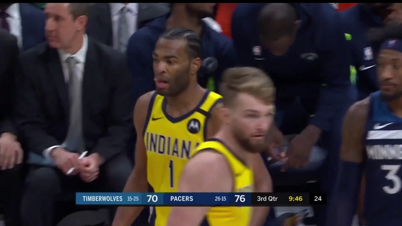 T.J. Warren | 28 Points 5 Rebounds 2 Assists| - Pacers vs Wolves | Full ...