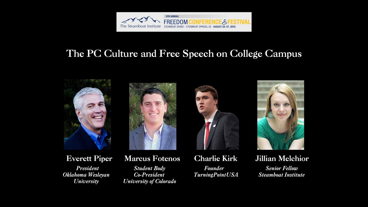 The PC Culture and Free Speech on Campus - YouTube