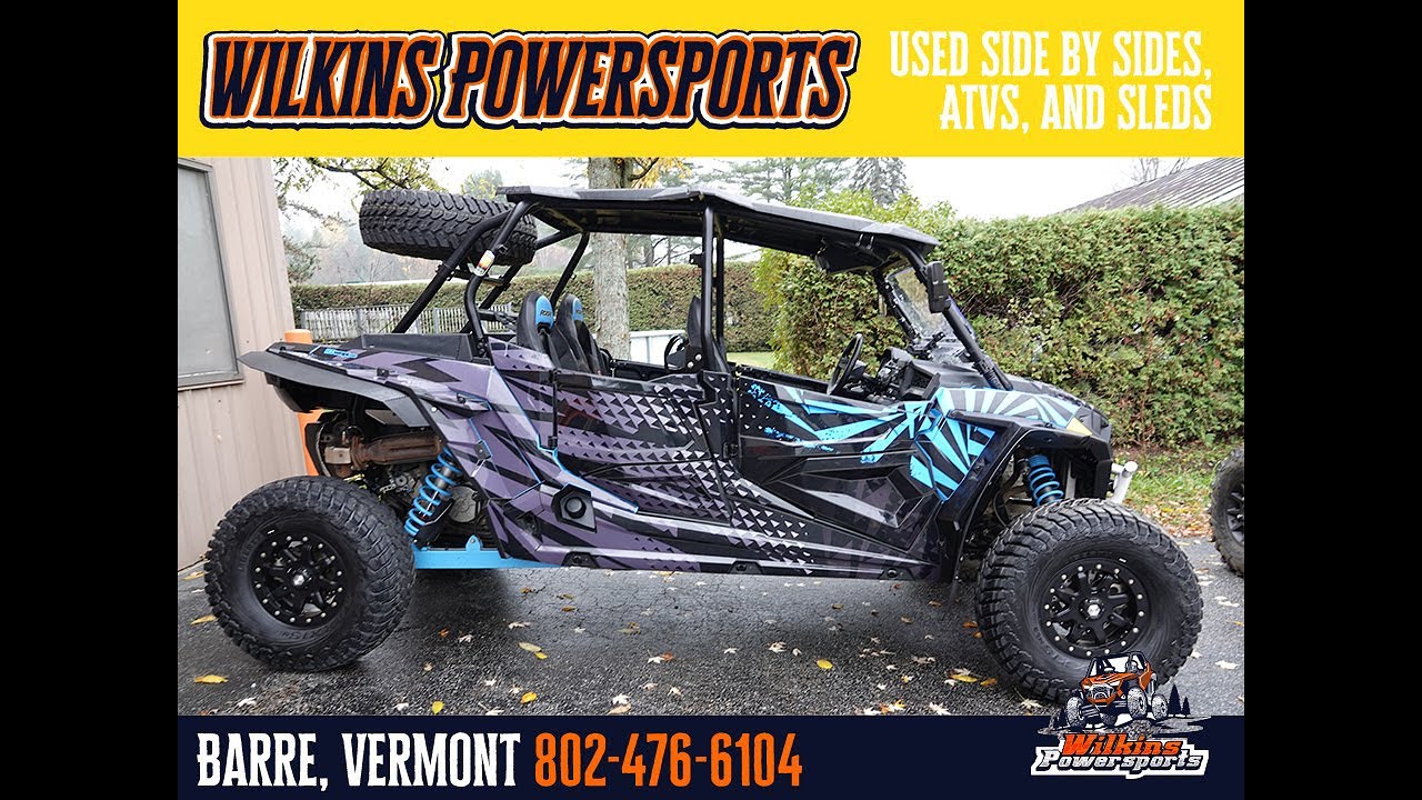 2020 Polaris RZR XP 4 in a Custom Wrap - YouTube