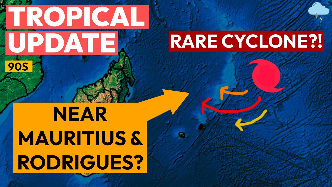August Cyclone Near MAURITIUS & RODRIGUES? (Tropical Weather Update ...