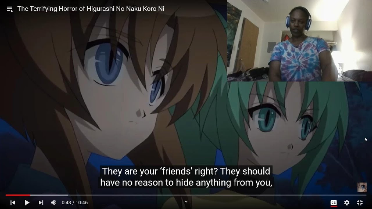 Higurashi IS pretty TERRIFYING! - YouTube