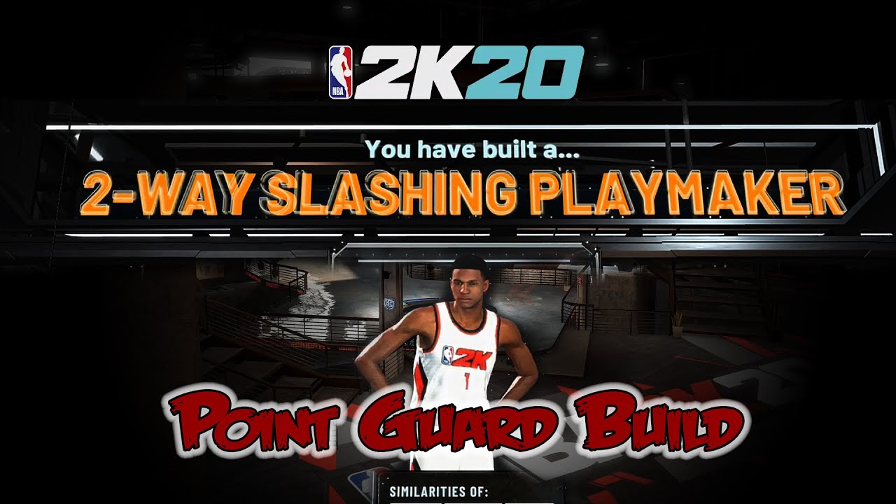 NBA 2K20 Build | PG | 2Way Slashing Playmaker | Park & ProAM Build ...