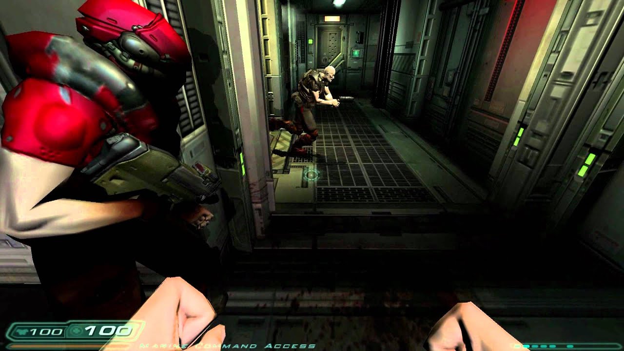 Let's Play DOOM 3 Co-op Ep. 2 - YouTube