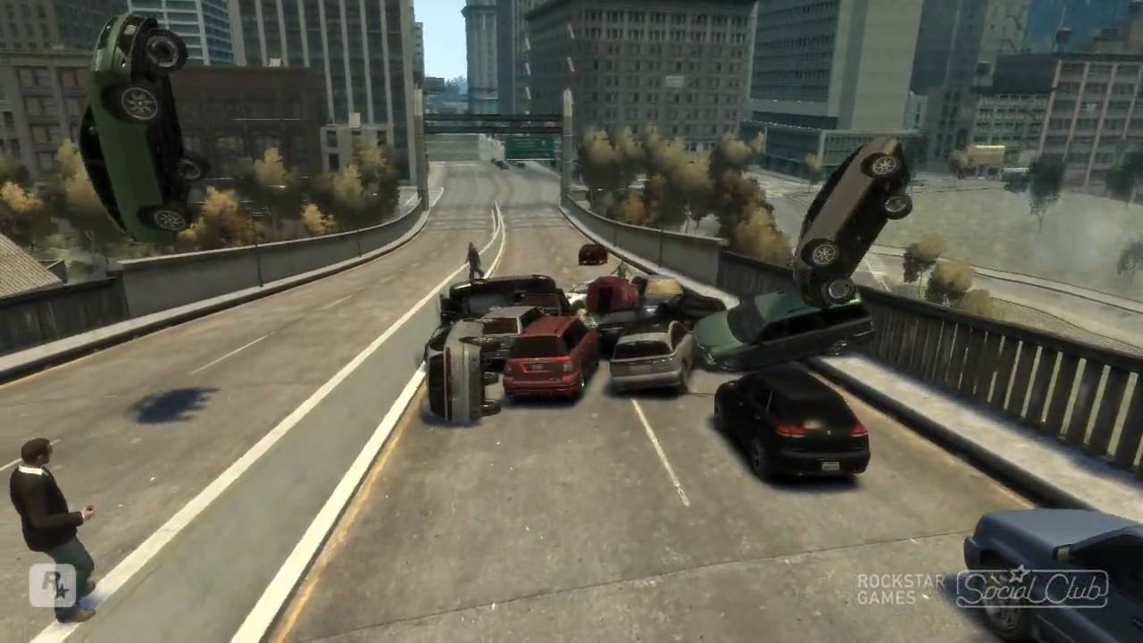 GTA IV - Massive Explosion! 3 - YouTube