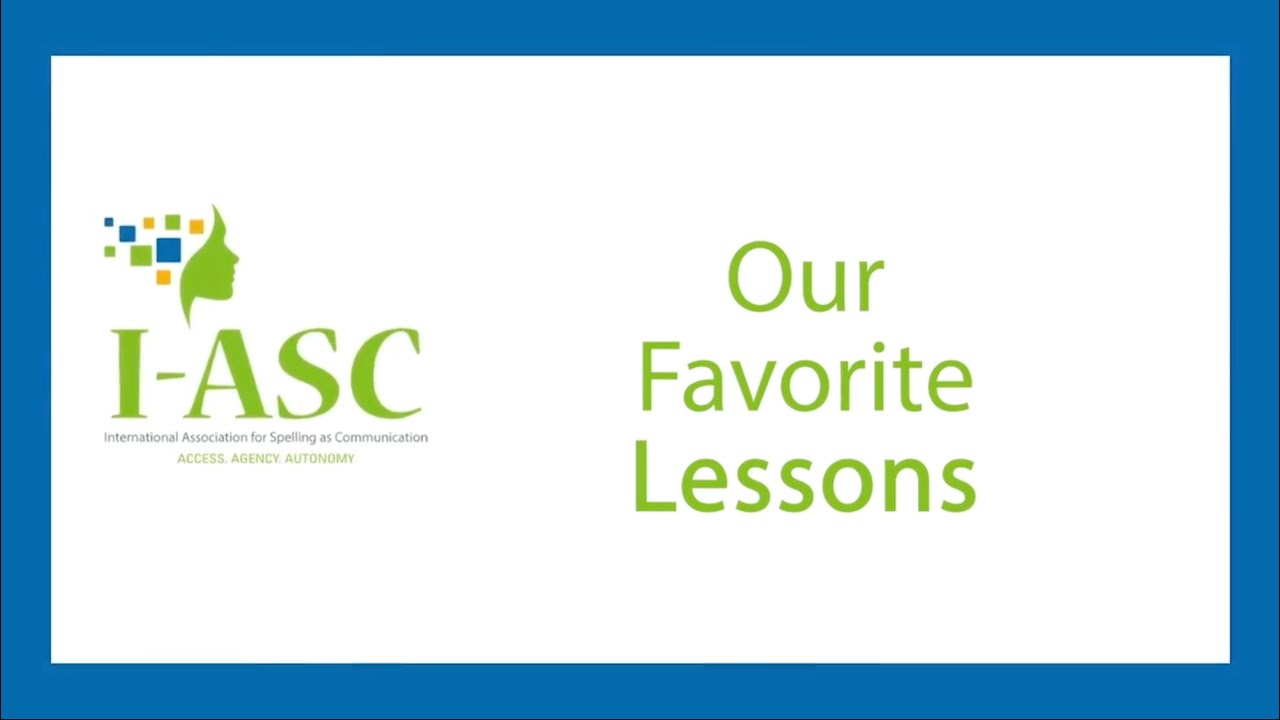 Our Favorite Lessons - Spelling to Communicate (S2C™) - YouTube