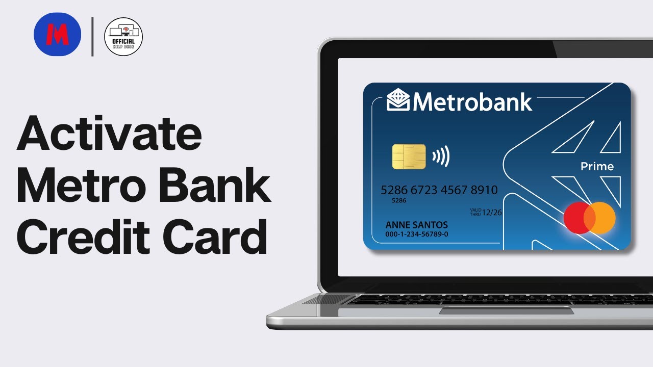 How To Activate Metro Bank Credit Card Online (2024) - YouTube