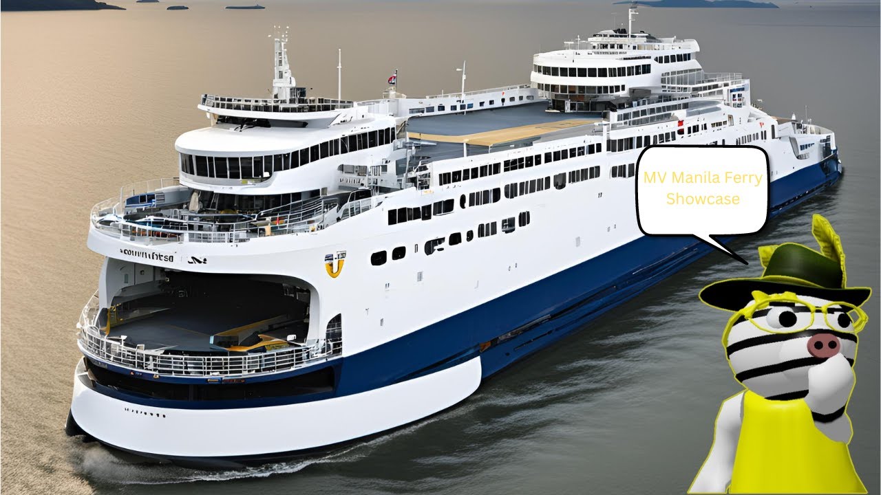 Roblox Plane Crazy: MV Manila Showcase ( Custom Ferry ) - YouTube