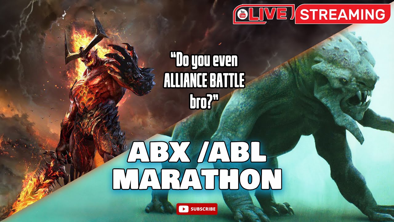 ABX / ABL MARATHON | 14 ROUNDS TEAMS & STRATEGIES | SILENCE / SNARE ...