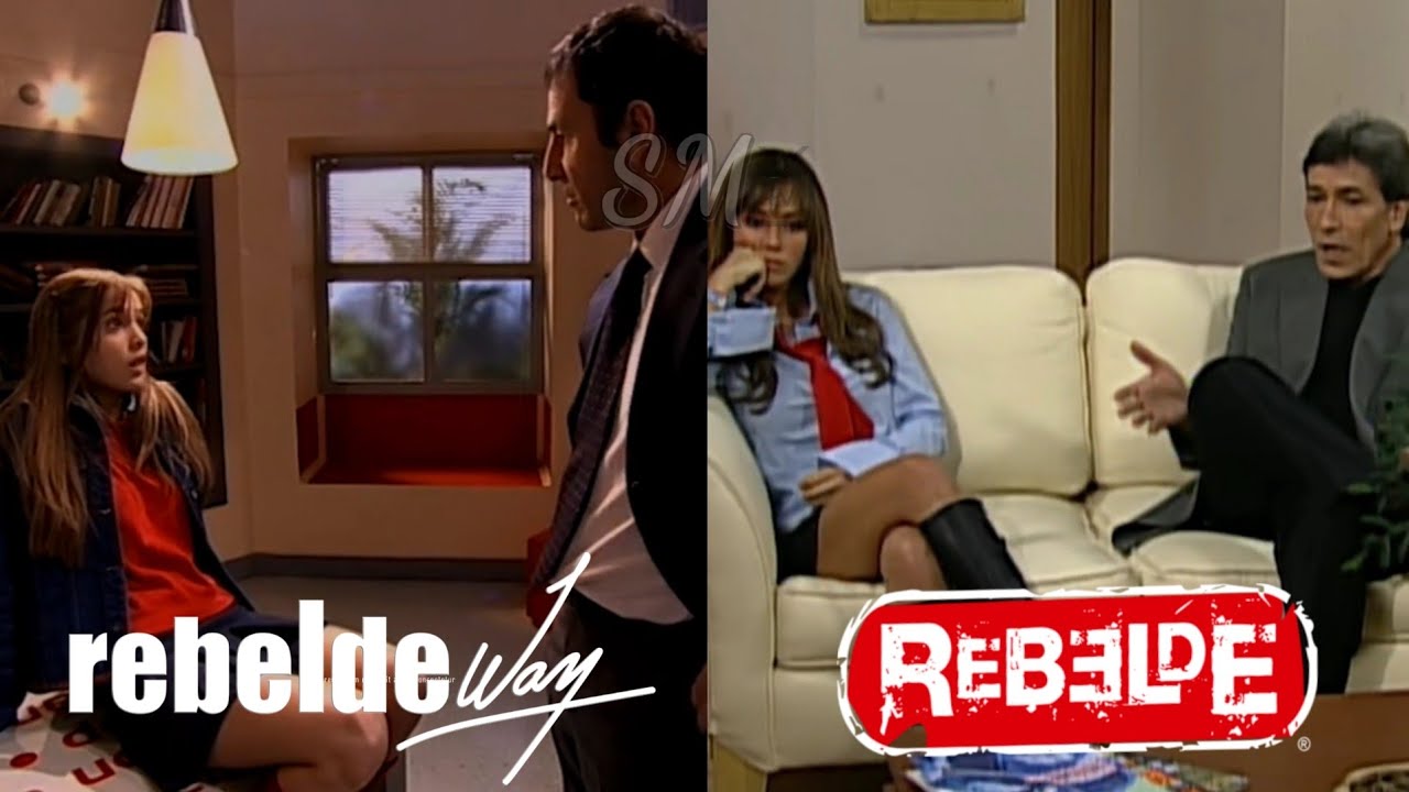 Mía se niega a conocer a la novia de su papá - Rebelde Way / Rebelde ...