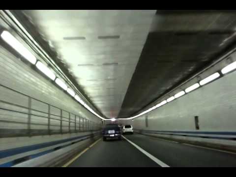Norfolk Virginia Midtown Tunnel Bridge - YouTube
