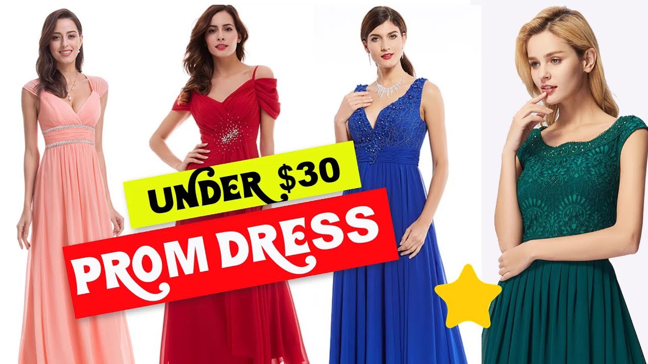 TOP 10 BEST PROM DRESSES UNDER $30 !!! try on haul 2019.WOW DRESS ...