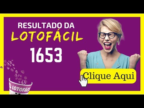 Resultado da Lotofacil Concurso 1653 (23/04/2018) | Lotofacil 1653