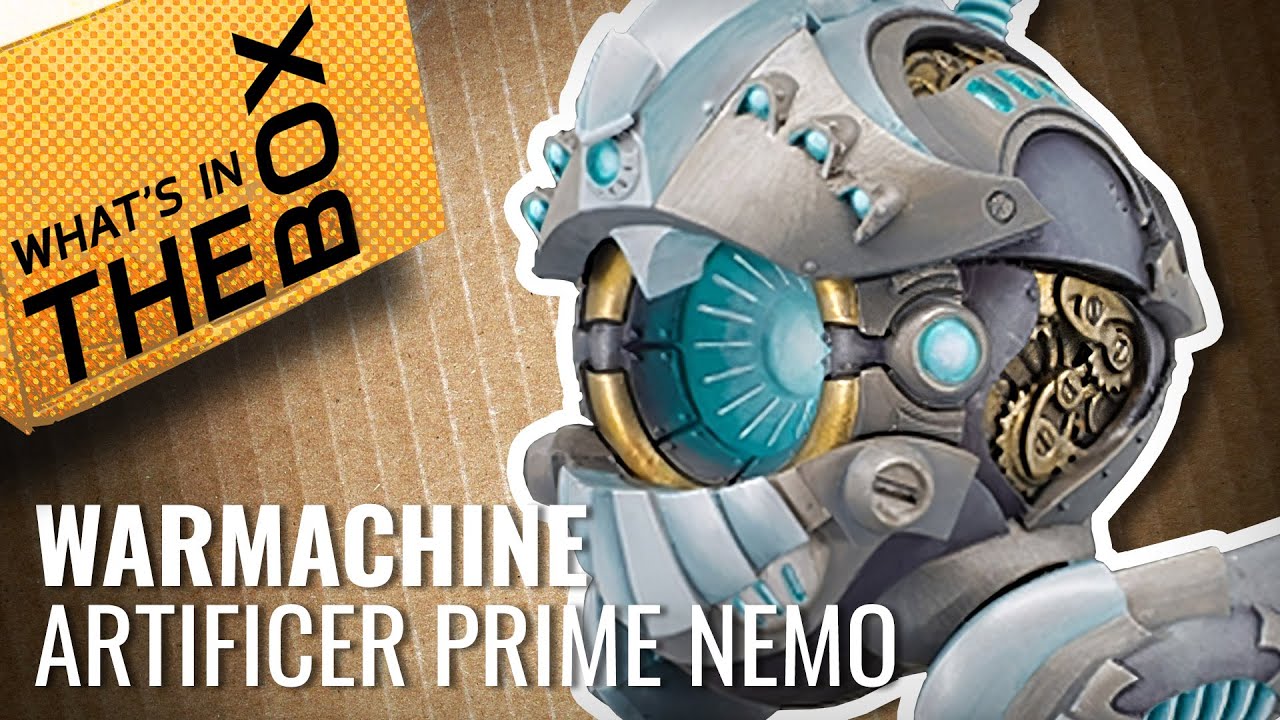 Unboxing: Artificer Prime Nemo | Warmachine - YouTube