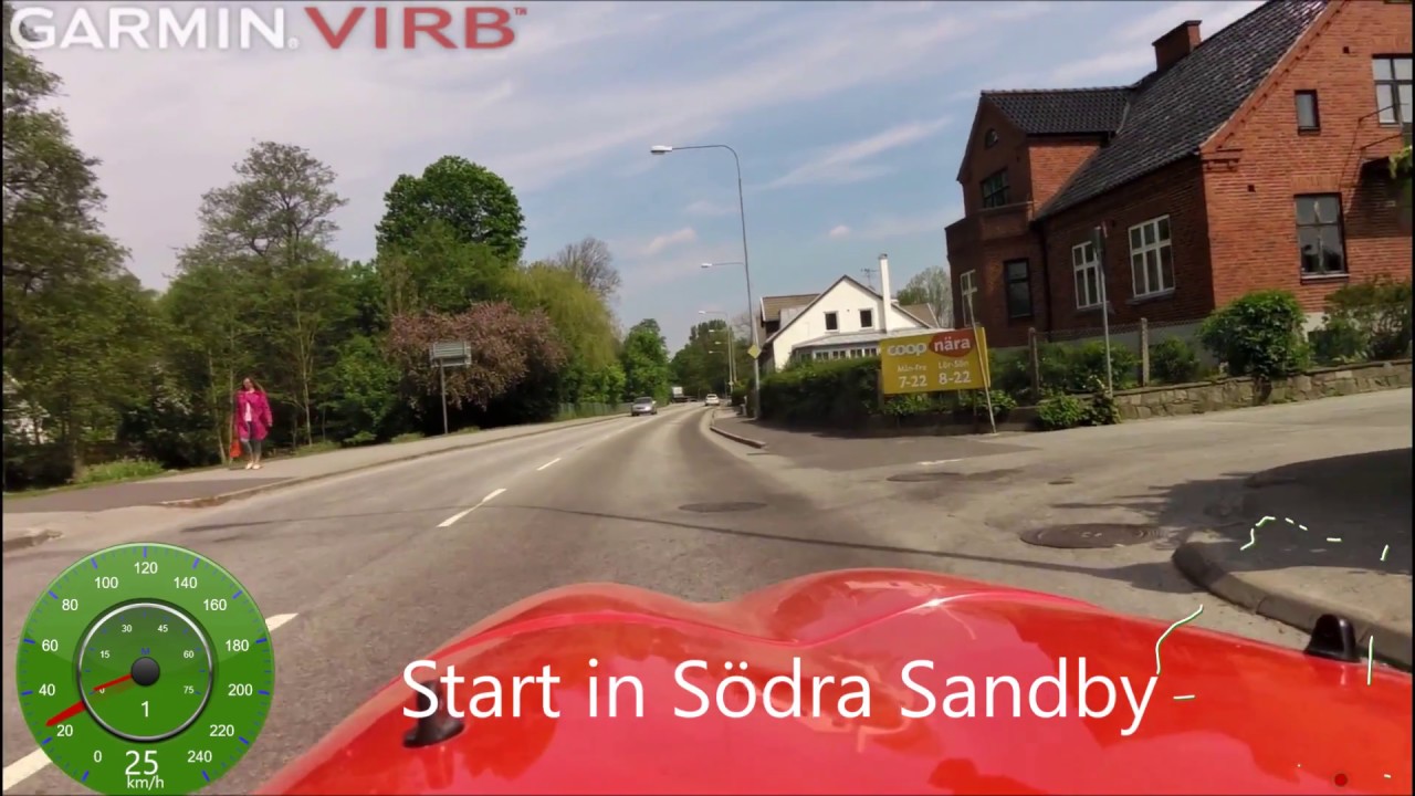 Orca velomobile through yellow fields and castles in Skåne - YouTube