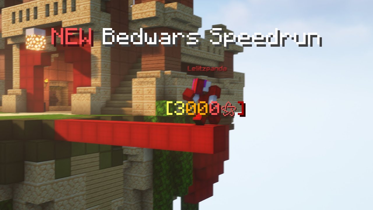 NEW Bedwars Speedrun - YouTube